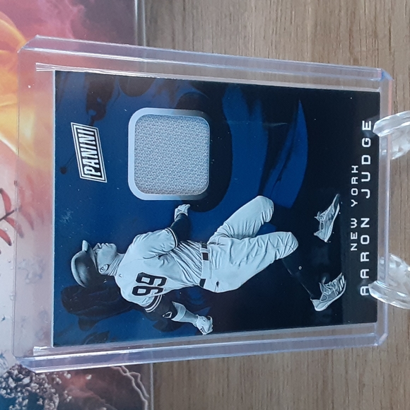 Panini | Toys | Aaron Judge Game Worn Jersey Card | Poshmark